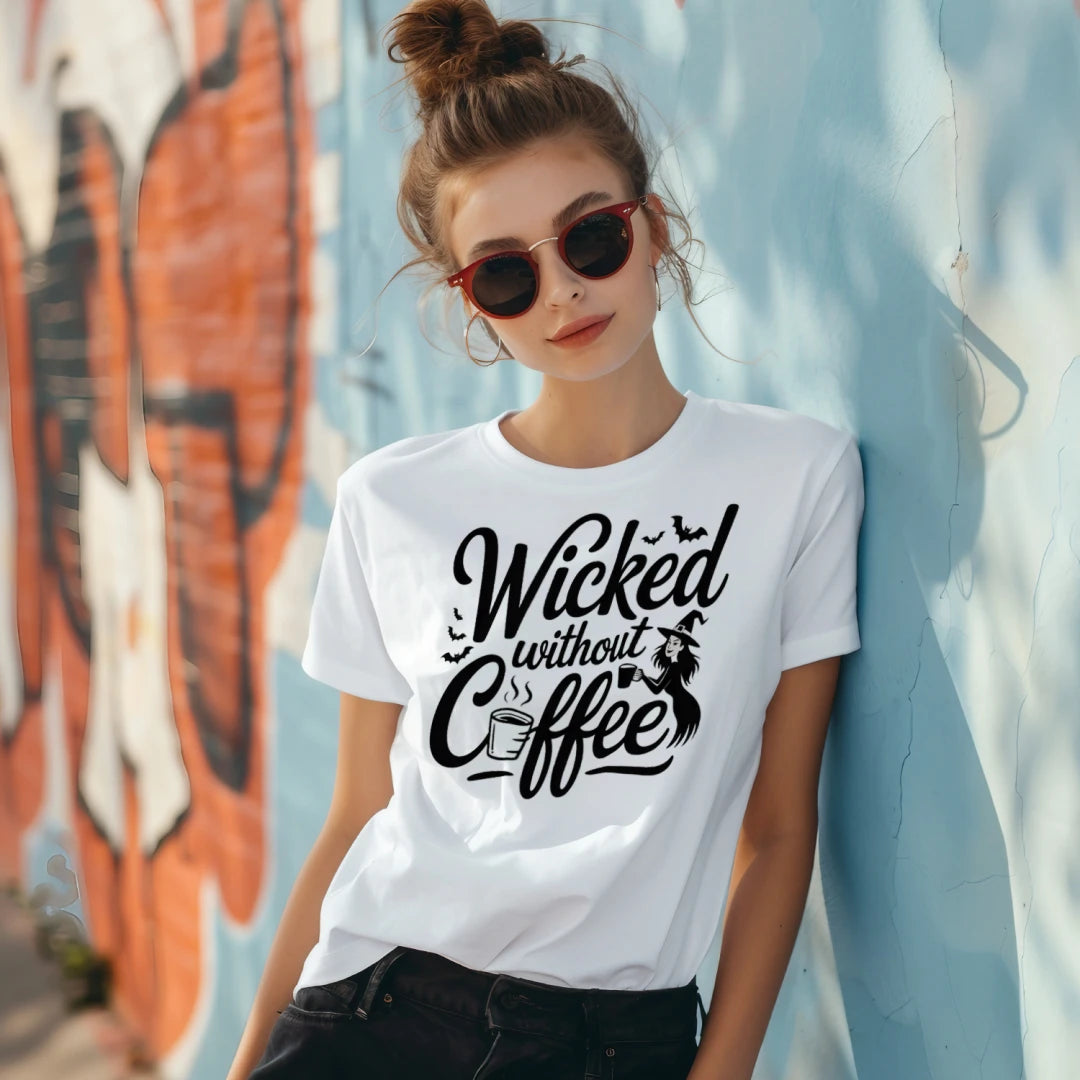 Wicked Without Coffee – Proceed at Your Own Risk – Laugh Riot Tees